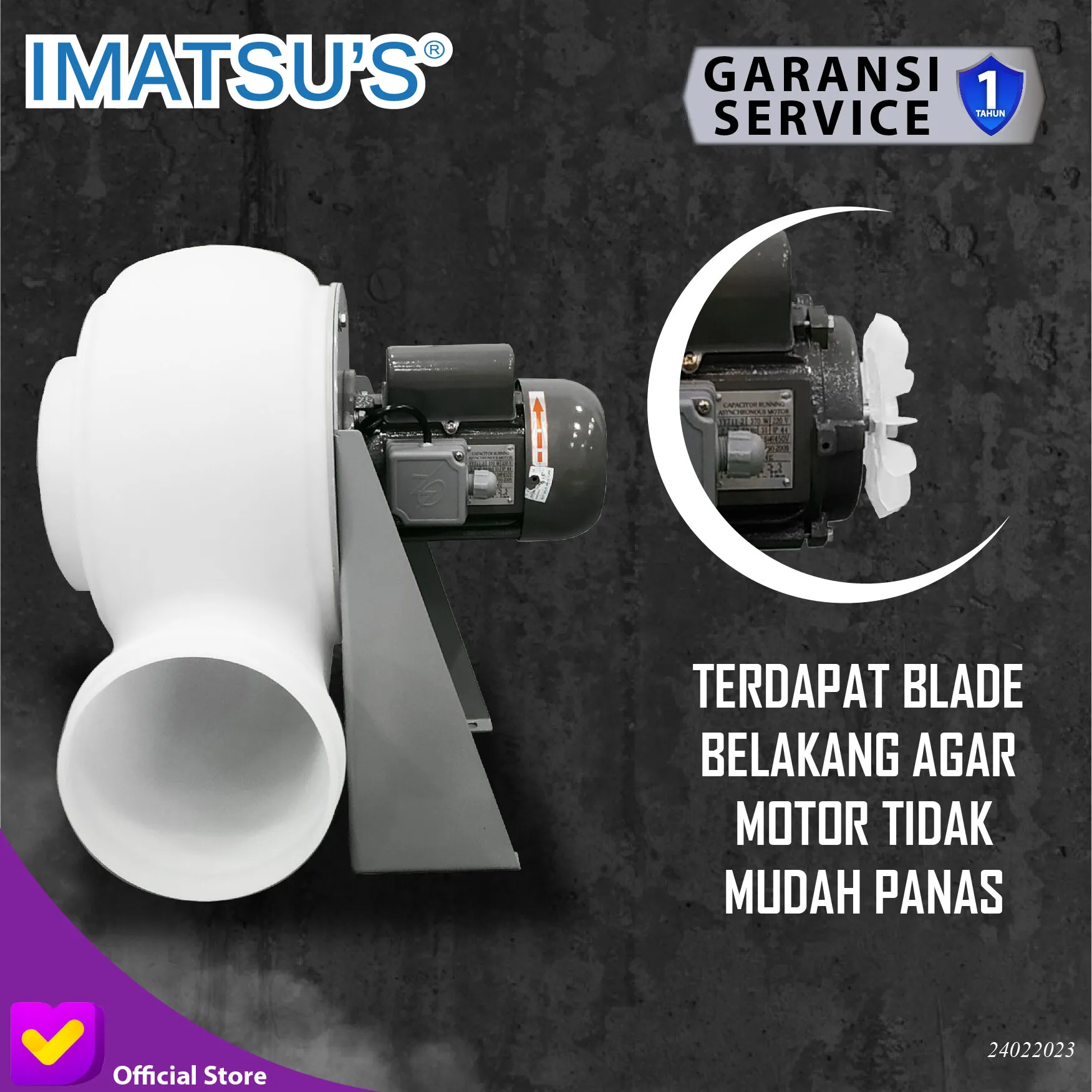 CF-PP/FD360/2.2KW-HJ | Centrifugal Fan | KIPAS CKE