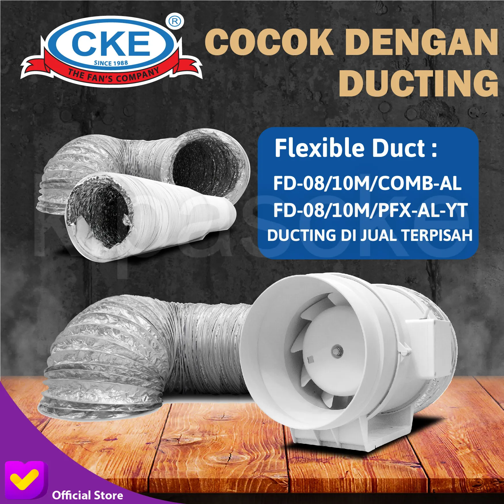 CDI-BXF-200(2C)-NB | Inline Duct | KIPAS CKE