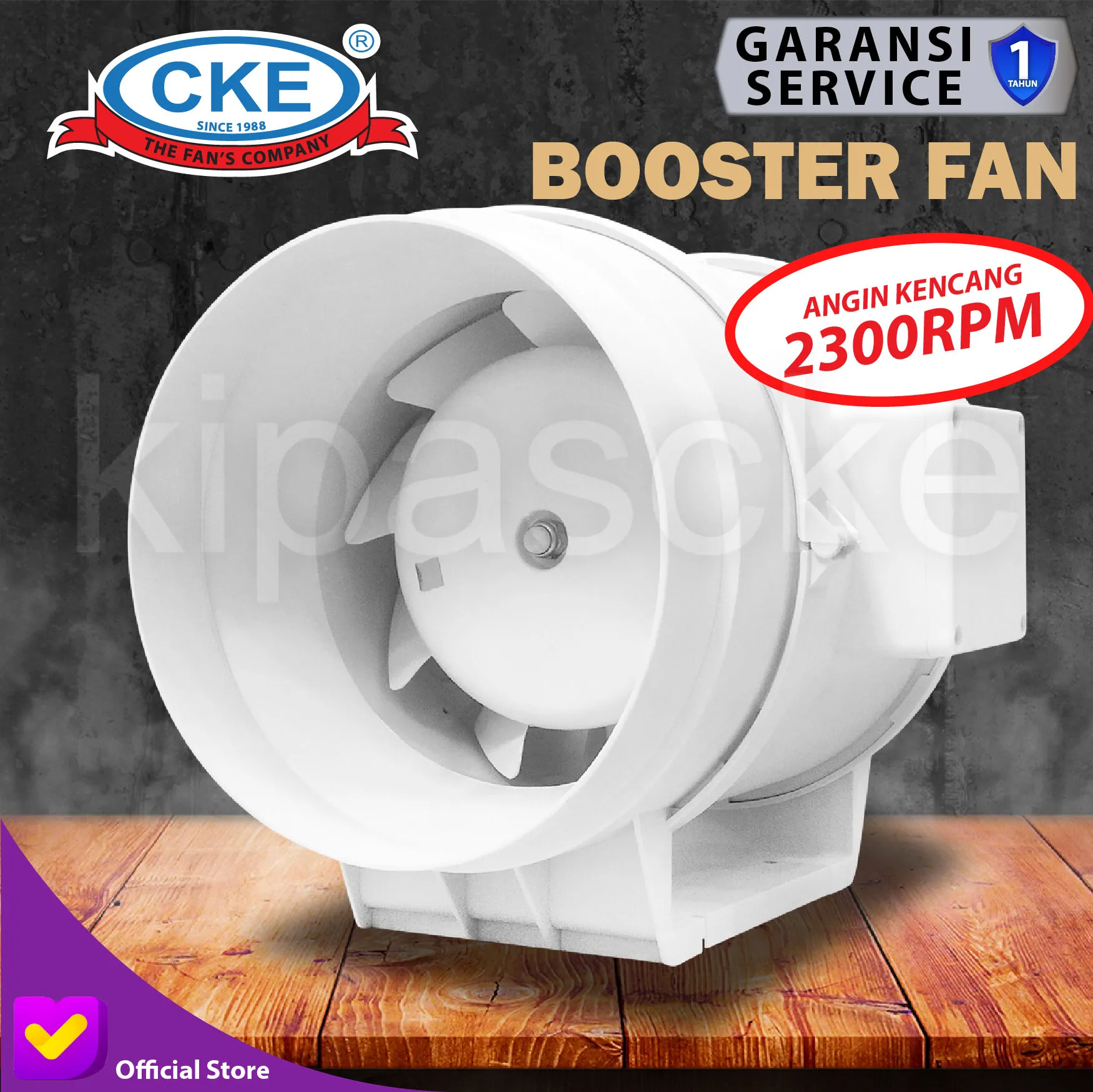 CDI-BXF-200(2C)-NB | Inline Duct | KIPAS CKE